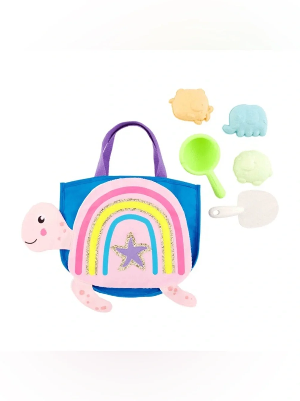 Mud Pie | Toys | New Mud Pie Sea Turtle Girls Beach Tote Sand Toys Play ...